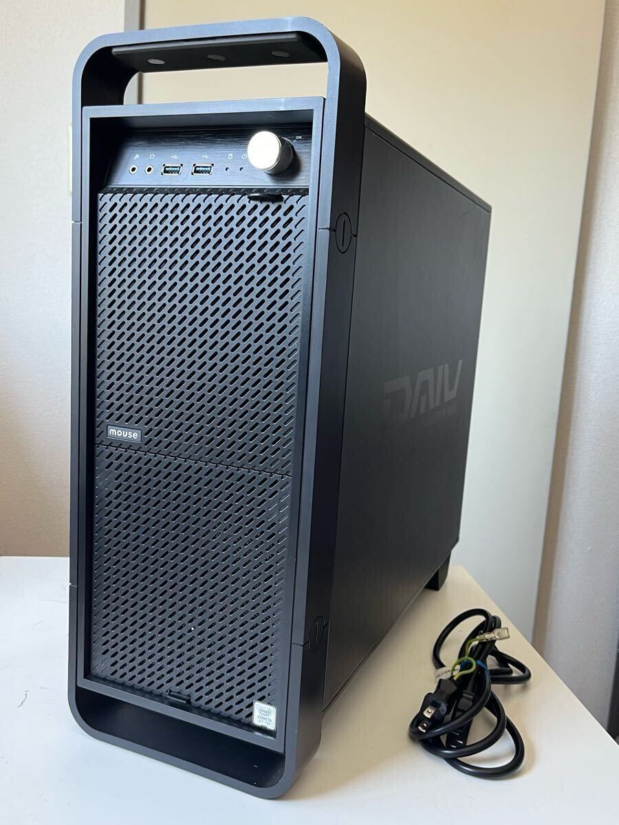 自制PC BTO Mouse ケース MSI X299-S01 マザーボード LGA2066対応 1200w電源ユニット付き 動作検証済 ...