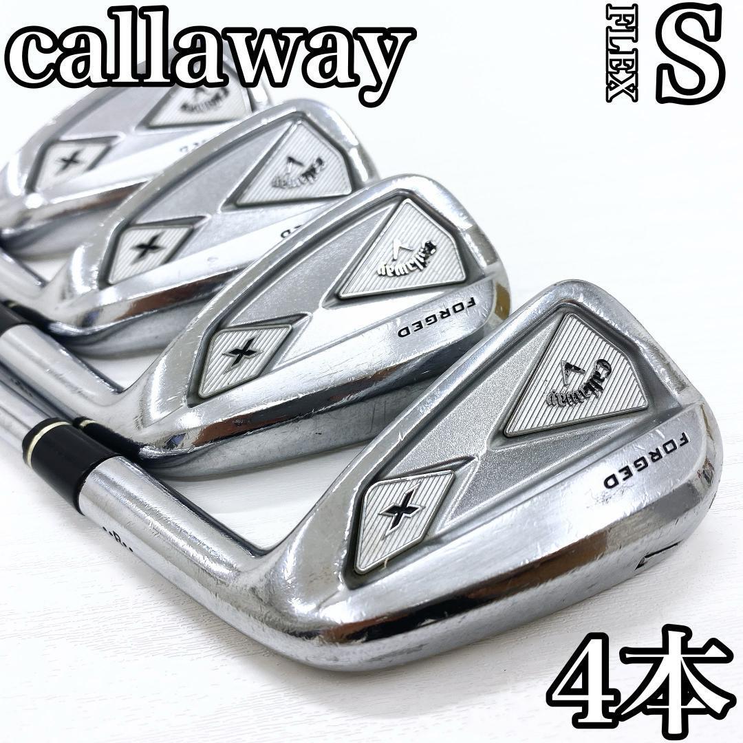 Callaway X FORGED 2013 キャロウェイ フォージド アイアンセット スチールシャフト メンズ 4本 FLEX:S ...
