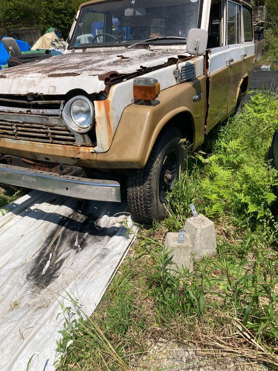 入手困難 激レア ランクル ランドクルーザー FJ56 FJ55 4WD 書類あり 実働 レストアベース 部品取り /【Buyee ...