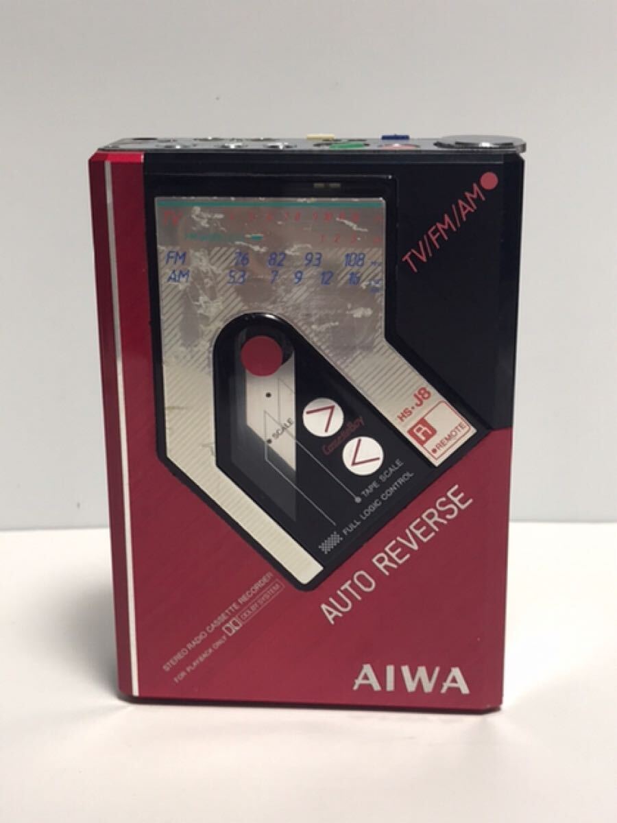AIWA アイワ HS-J8 CassetteBoy カセットボーイ ステレオラジオカセットレコーダー TV/FM/AM /【Buyee】 Buyee - Japanese Proxy ...