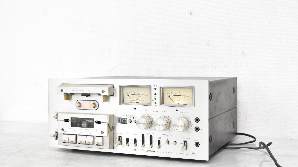 J 】8332 Pioneer CT-1000 カセットデッキ パイオニア 3085379 /【Buyee】 Buyee - Japanese ...
