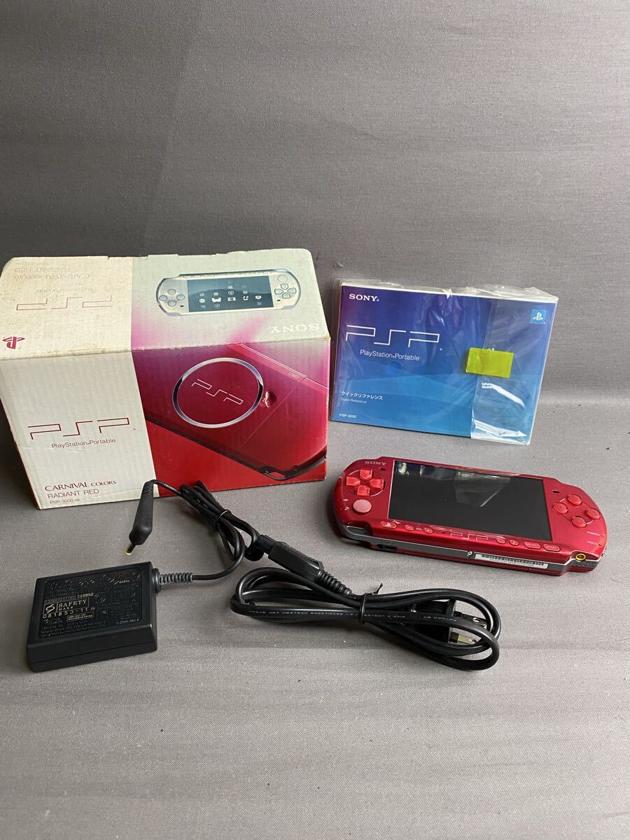 【美品】1円〜 PlayStation Portable PSP-3000 SONY ソニー PSP レッド 箱説付 /【Buyee】 Buyee - Japanese Proxy ...