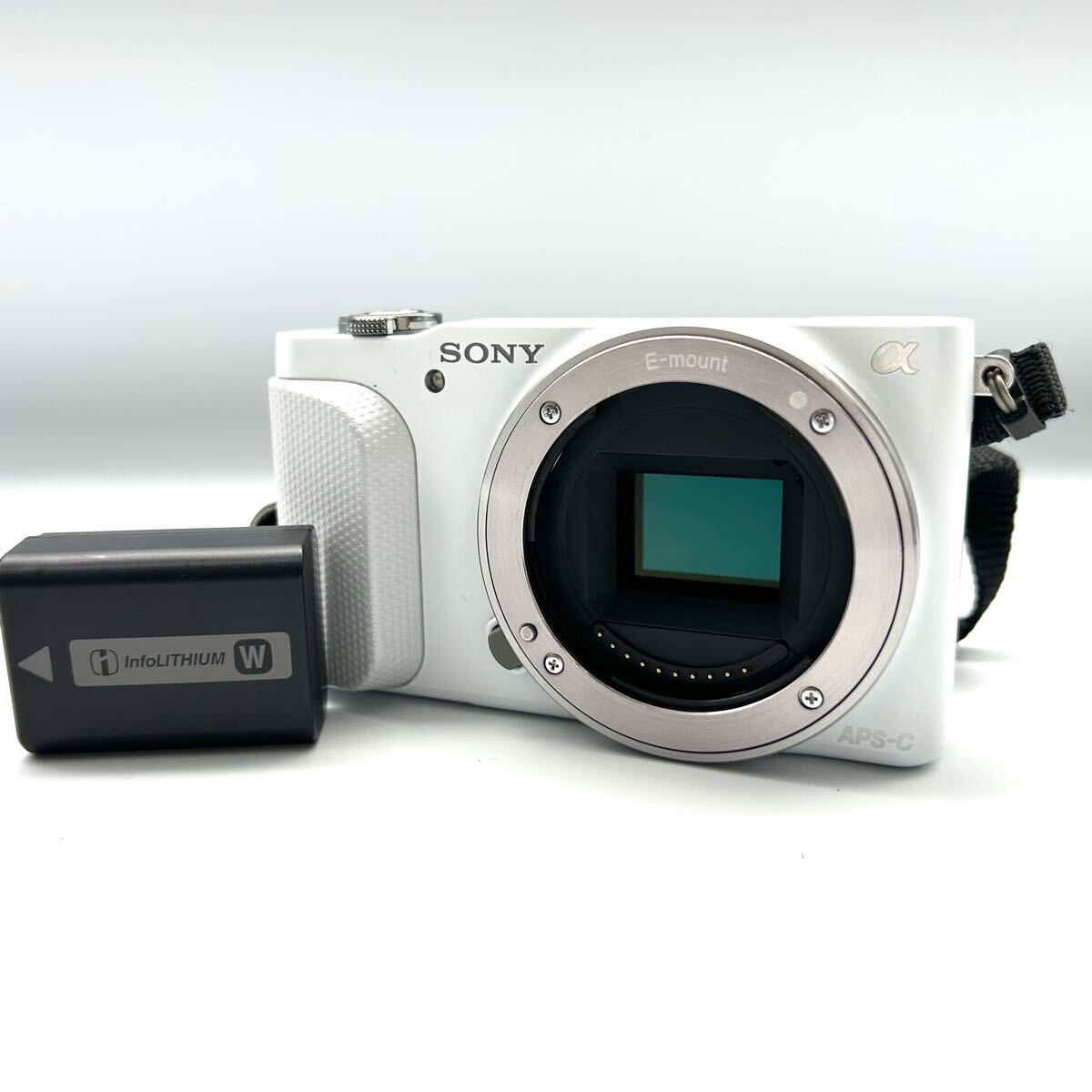 (629)＊ SONY NEX-3N Body 動作確認済 通電確認済 現状品 シャッター フラッシュOK ミラーレス一眼レフ デジタルカメラ ...