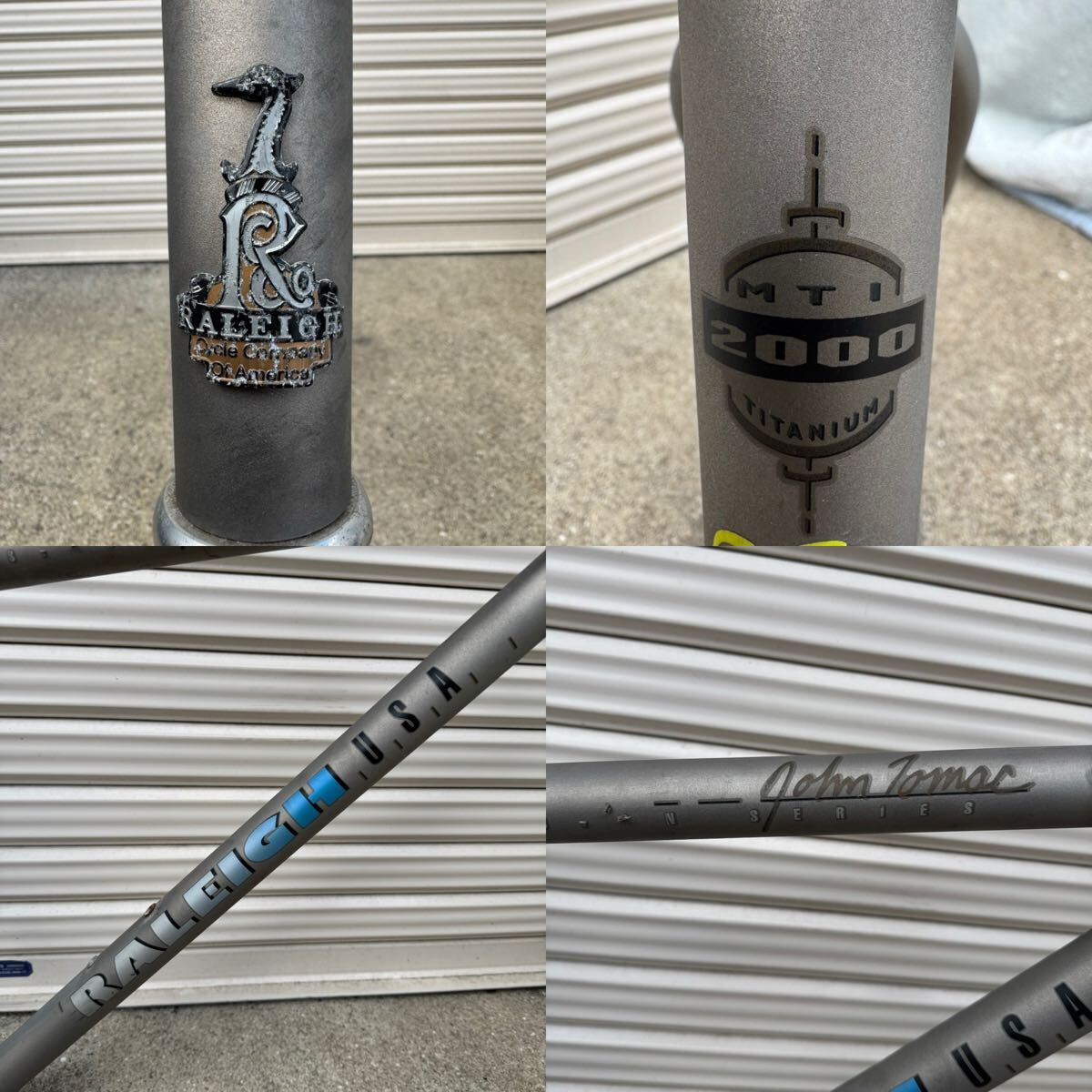 RALEIGH USA チタンフレーム MTI2000 old mtb ラレー John Tomac DESIGN SERIES ...