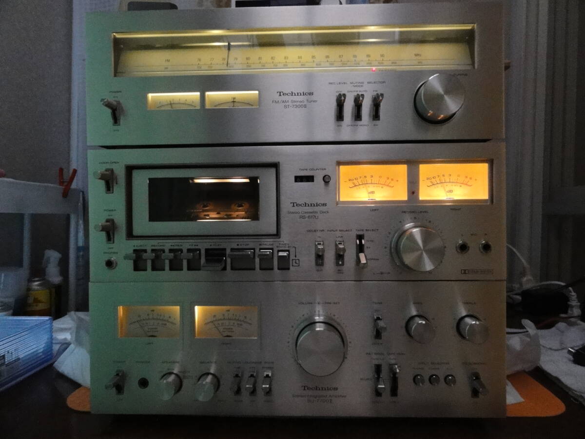 Technics SU-7700Ⅱアンプ RS-617Uカセットデッキ ST-7300Ⅱチューナー 3点セット メンテ済 動作良好 /【Buyee】 Buyee - Japanese ...