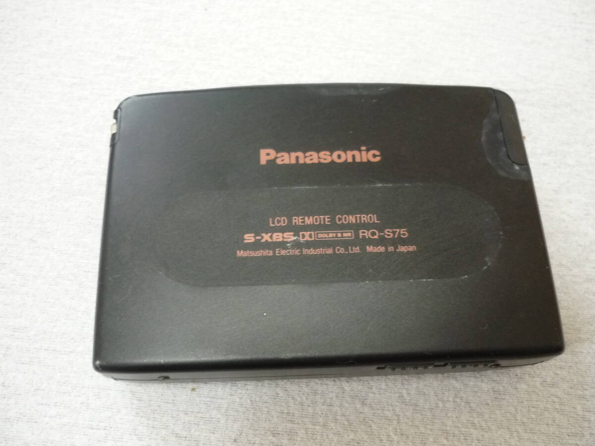 Panasonic パナソニック ポータブル カセットプレーヤー RQ-S75 ★通電ジャンク 【G7013】 /【Buyee】 Buyee ...