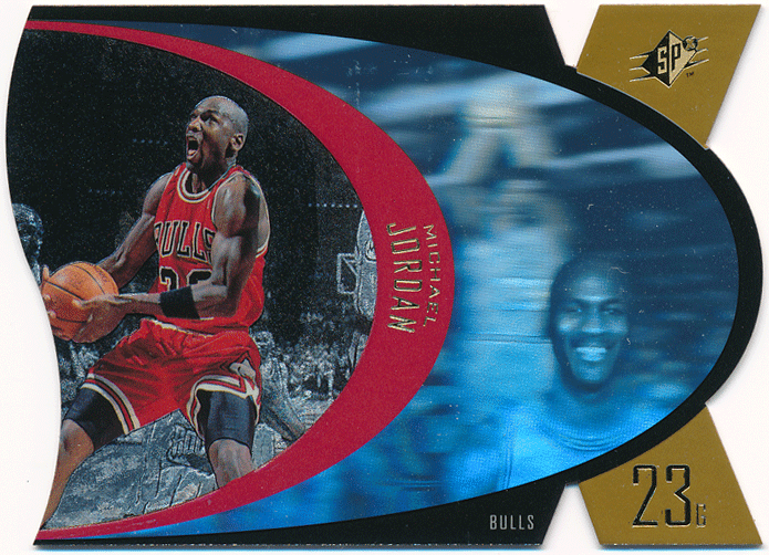 Michael Jordan NBA 1997 Upper Deck SPx Gold Parallel ゴールドパラレルカード マイケル ...