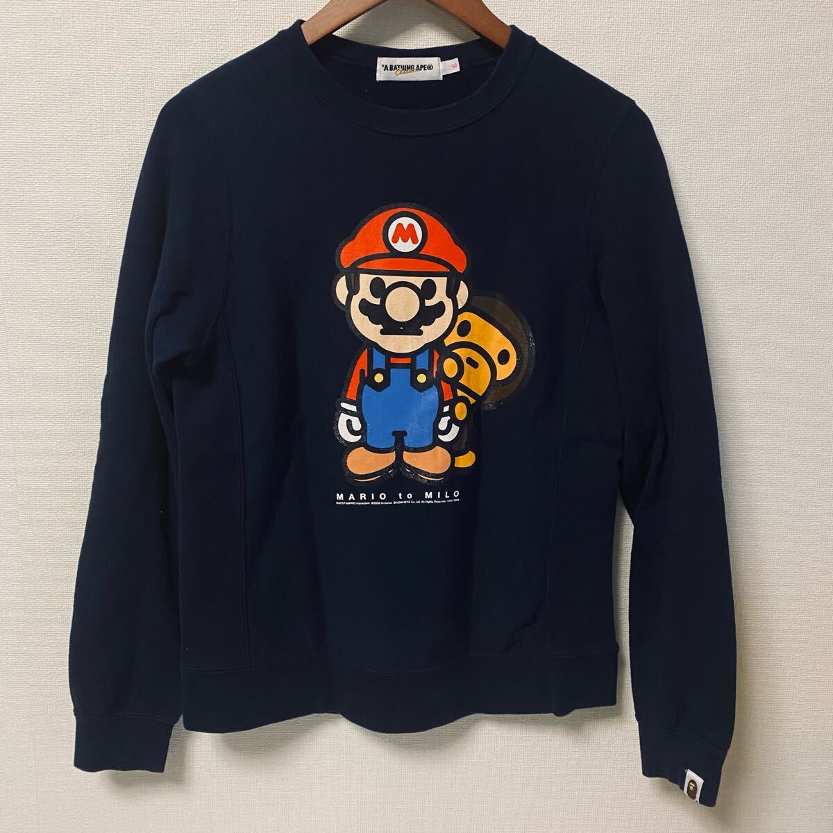 レア A BATHING APE × MARIO BABY MILO スウェット /【Buyee】 Buyee - Japanese ...