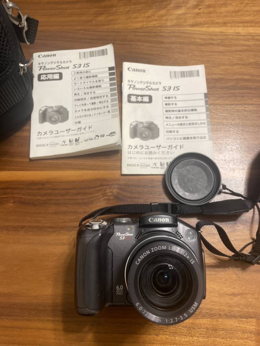 1円 【外観特上級】 Canon キヤノン PowerShot S3 IS PC1192 コンパクトデジタルカメラ 通電OK ユーザーガイド2 ...
