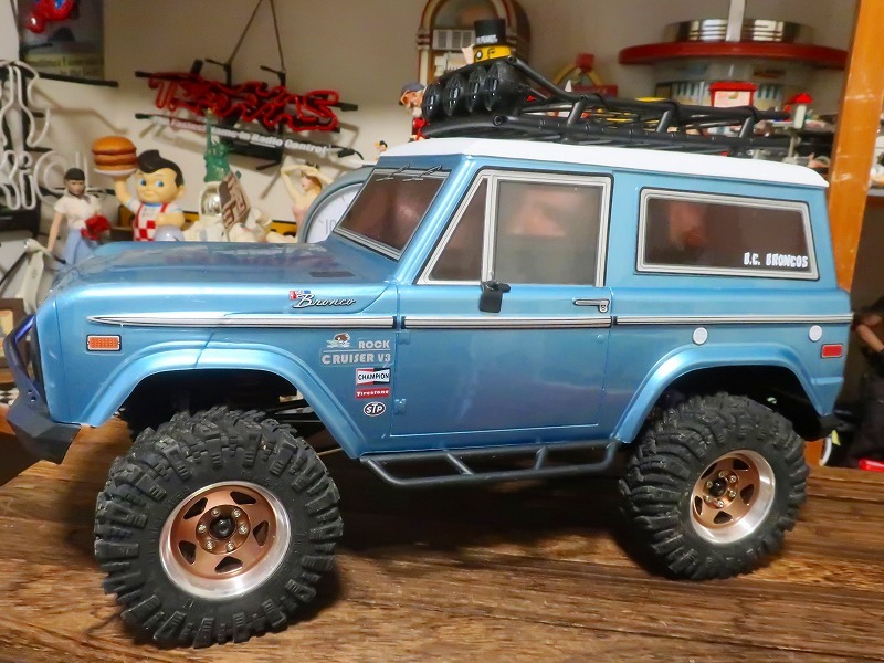 1/10 RGT FORD BRONCO フォードブロンコ RC 4x4 クローラーラジコン アルミ深リム ホイールカスタム プロポ ...