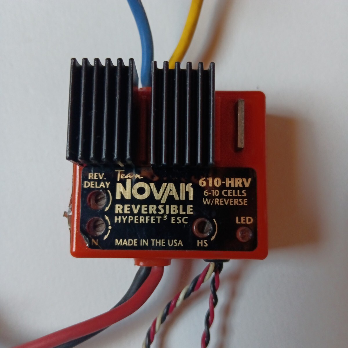 ラジコン RC ESC ノバック NOVAK 610-HRV アンプ ブラシモーター用 動作確認済み /【Buyee】 Buyee ...