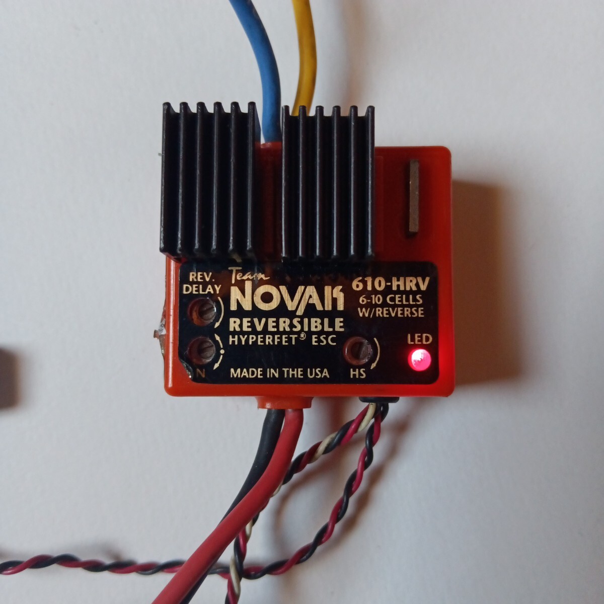ラジコン RC ESC ノバック NOVAK 610-HRV アンプ ブラシモーター用 動作確認済み /【Buyee】 Buyee ...
