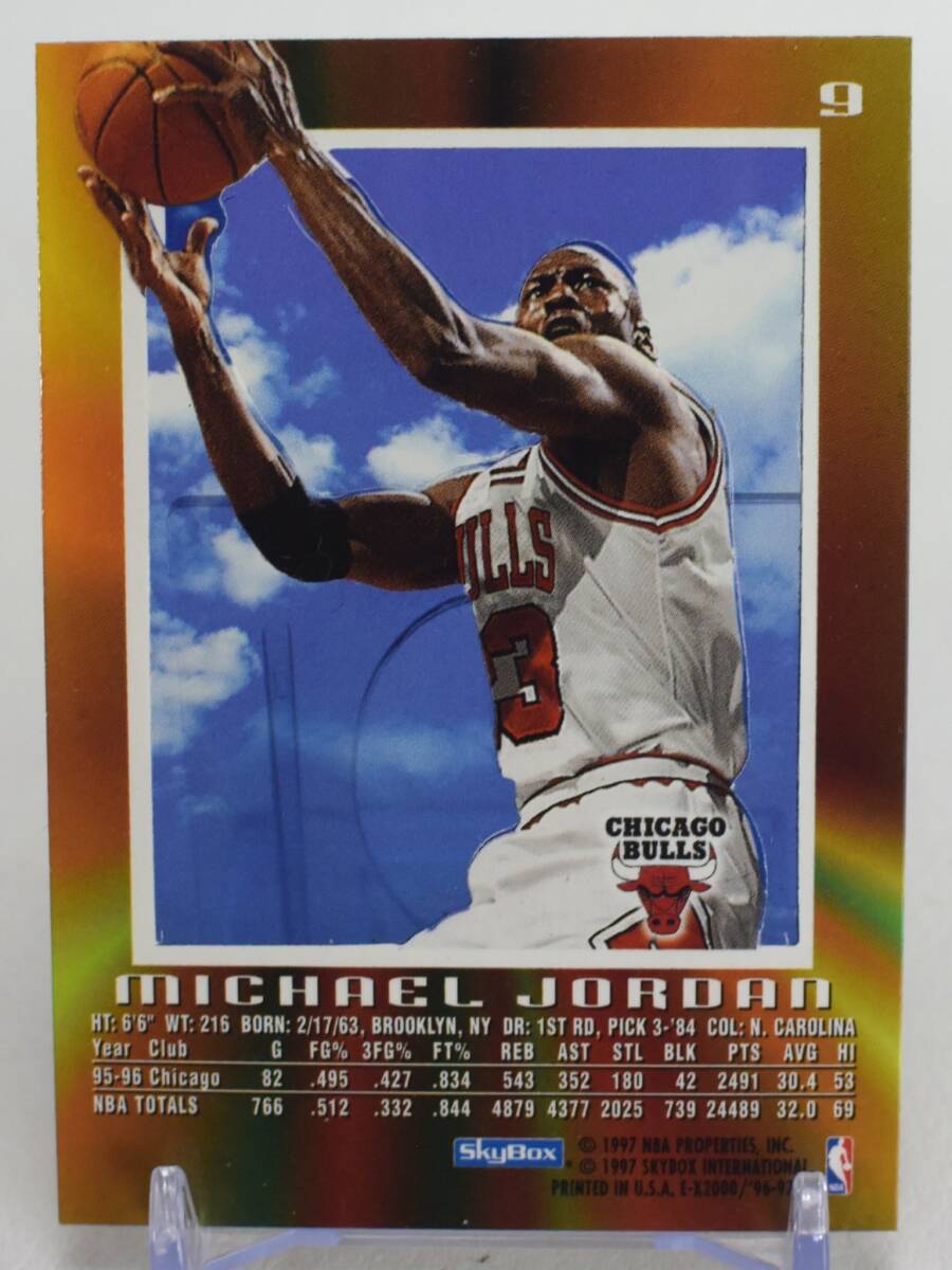 1996-97 Fleer E-X2000 Michael Jordan #9 Chicago Bulls マイケルジョーダン /【Buyee ...