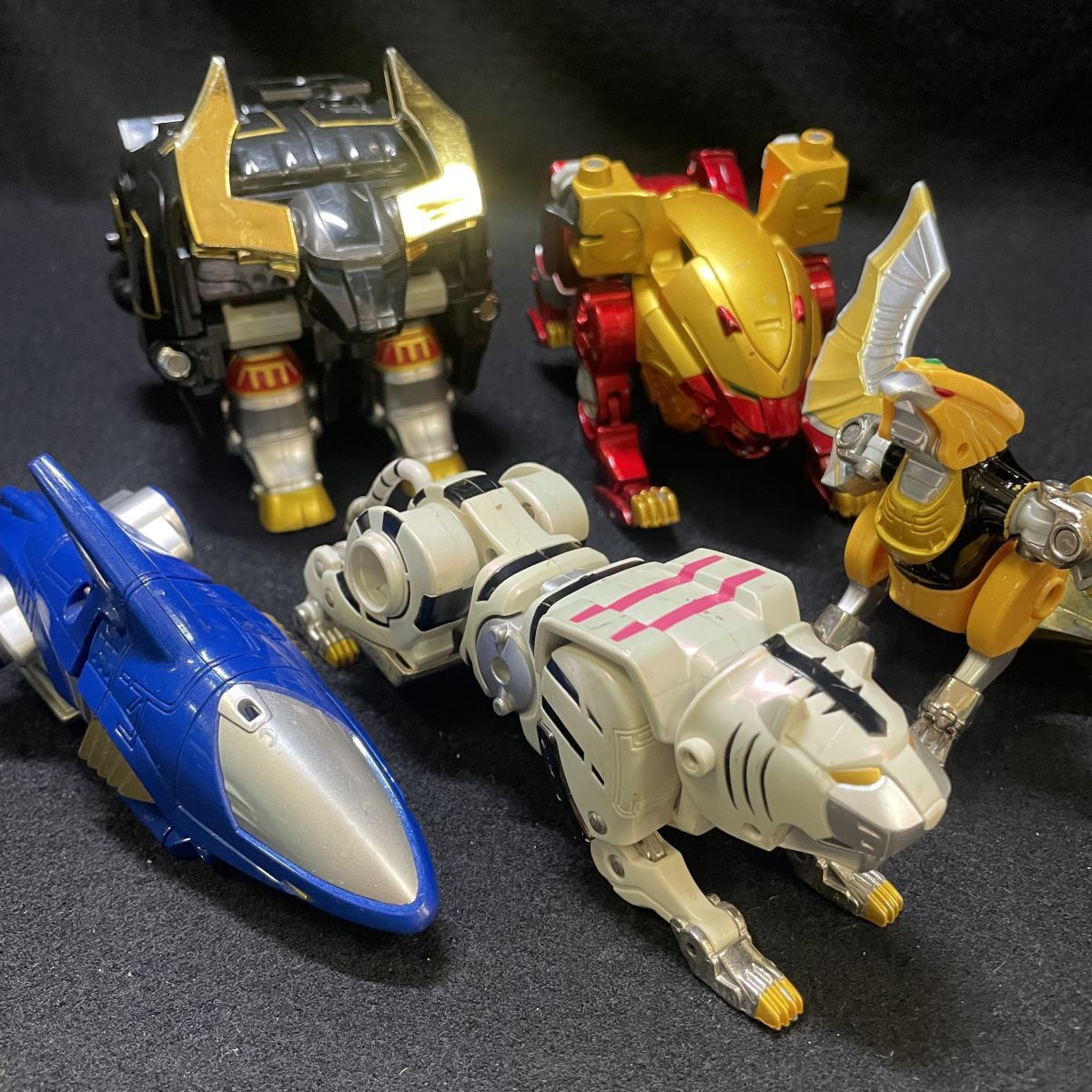 6b17 DX超合金 ガオキング 百獣戦隊ガオレンジャー パワーアニマル 当時品 ロボット 戦隊 東映 合体 フィギュア 1000-スタート ...