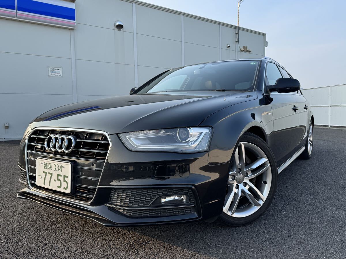 ★☆アウディA4アバント2．0TFSIクワトロ☆★平成25年（2013年）Sラインパッケージ装着車、4WD、機関良好、ワンオーナー車 /【Buyee】 Buyee - Japanese ...