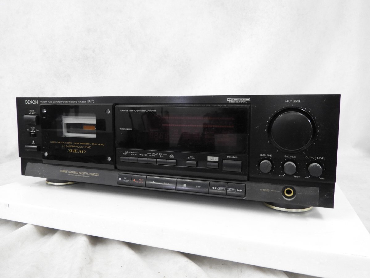 【J】DENON DR-70 カセットデッキ デノン 3118642 /【Buyee】 Buyee - Japanese Proxy ...