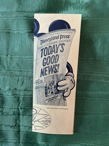 DISNEYLAND PRESS MAGIC KINGDOM EDITION TODAY’S GOOD NEWS,MICKEY MOUSE ...