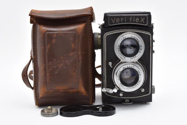 Veriflex VERI Anastigmat 1:3.5 f=80mm Twin-lens reflex film camera フィルム ...