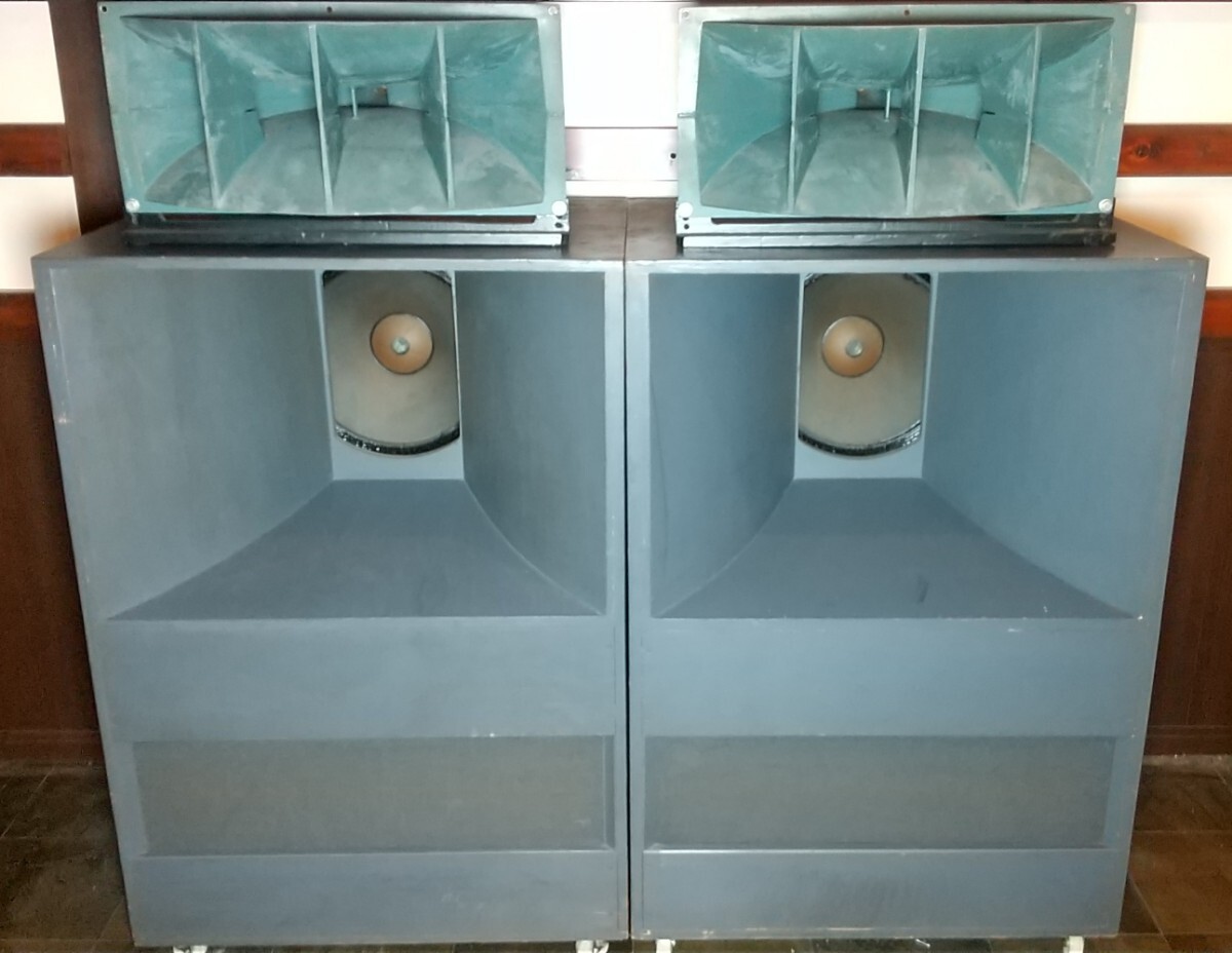 静岡県 車上渡限定 ALTEC A7、416A、806A、N-500-G / 2台セット【中古】16Ω グリーン エンクロージャ無し発送可 ...