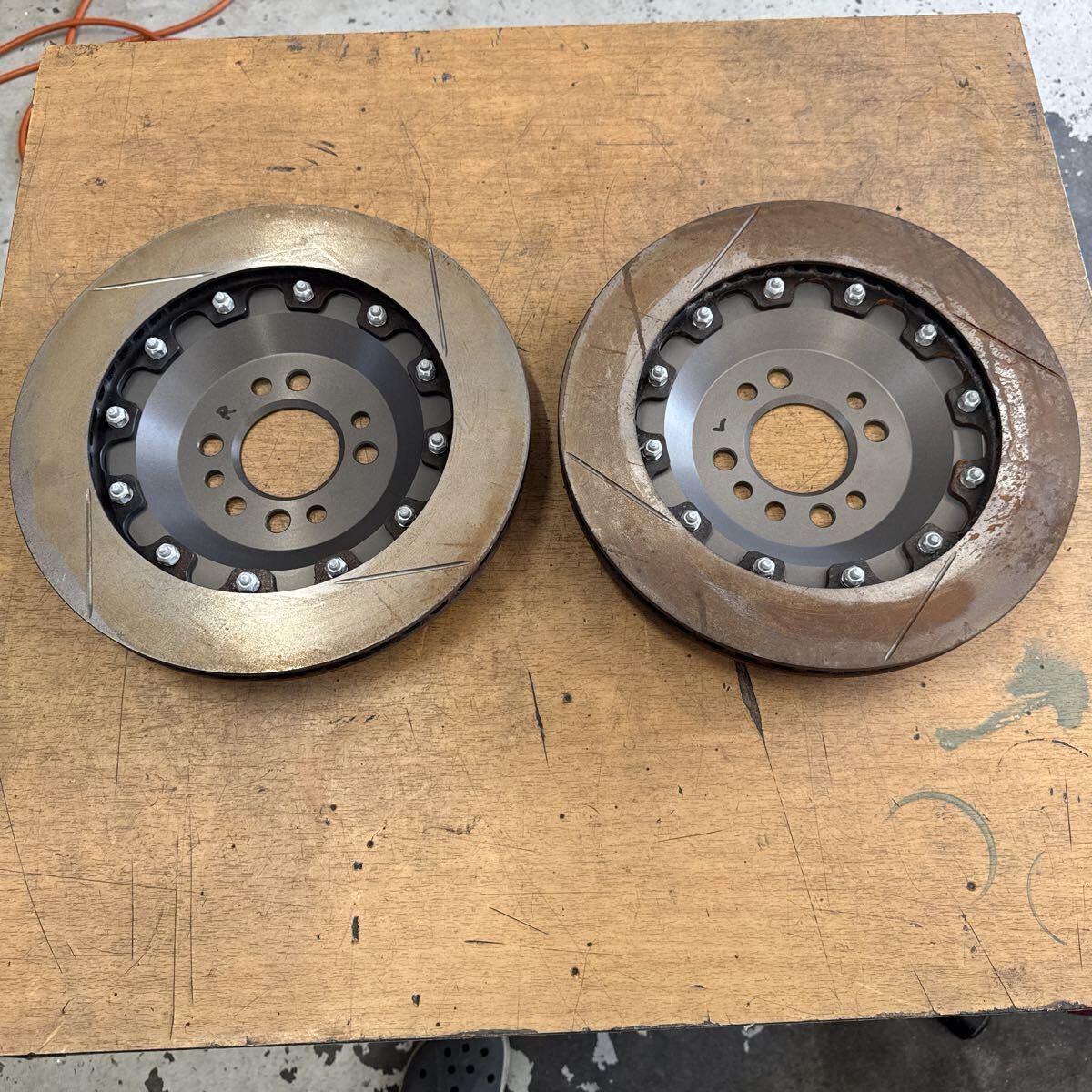 BMW MINI AP RACING フォーミラ ブレーキ 315X22 4/100 14ホイールボルト装着可 2ピースローター 左右セット ...