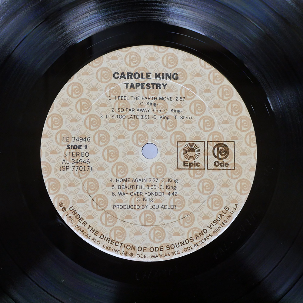 US盤 CAROLE KING/TAPESTRY/EPIC FE34946 LP /【Buyee】 Buyee - Japanese ...