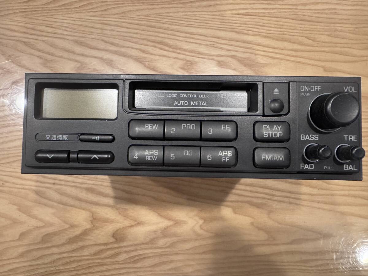 日産 純正 RM-Z24SAG-K カセットデッキ デッキ カーステレオ カセット ラジオ AM FM S13 S14 シルビア 旧車 ...