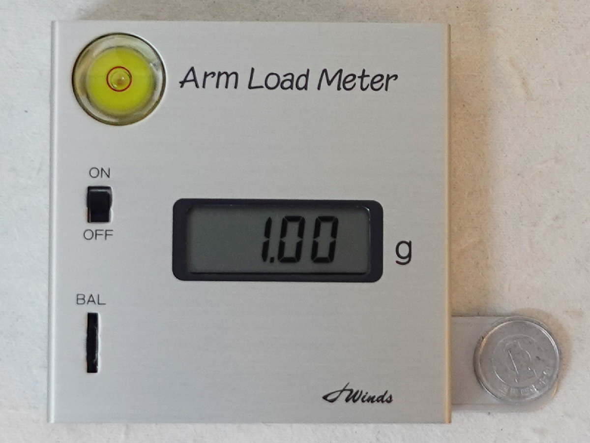 AL 『Winds Arm Load Meter ALM-01』 ウインズ 日本製精密針圧計 動作OK！ とても希少、貴重でマニアックな逸品 ...