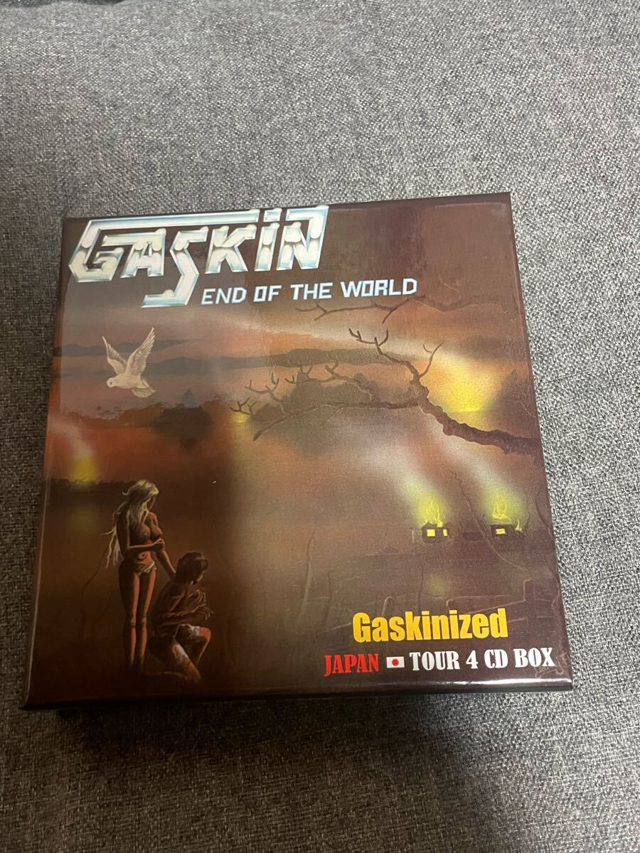 GASKIN / Gaskinized Japan Tour 4CD BOX paper sleeve CD ガスキン NWOBHM N.W ...