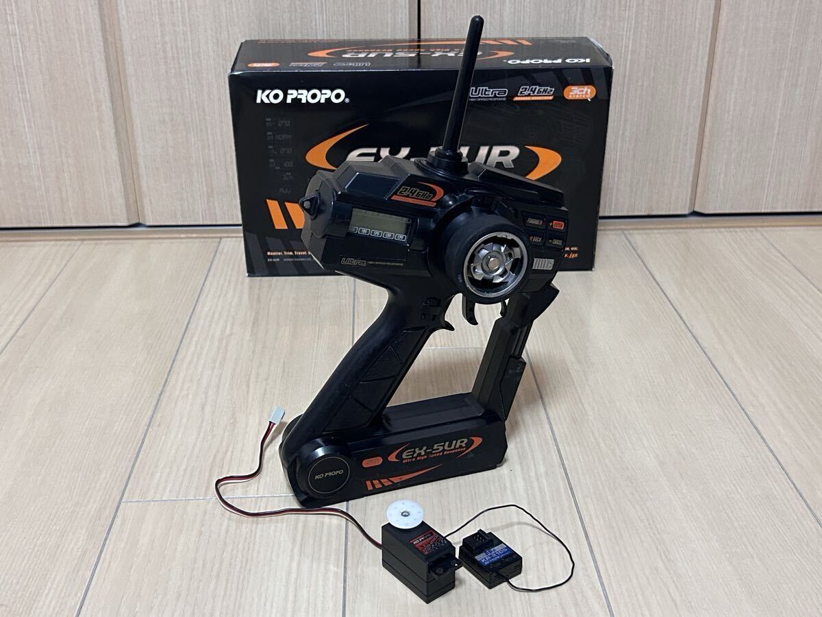 KO PROPO EX-5UR 動作確認済み 受信機 デジタルサーボ付き KR-210S PDS-2501ICS 近藤科学 2.4GHz プロポセット 近藤科学 /【Buyee】 Buyee ...