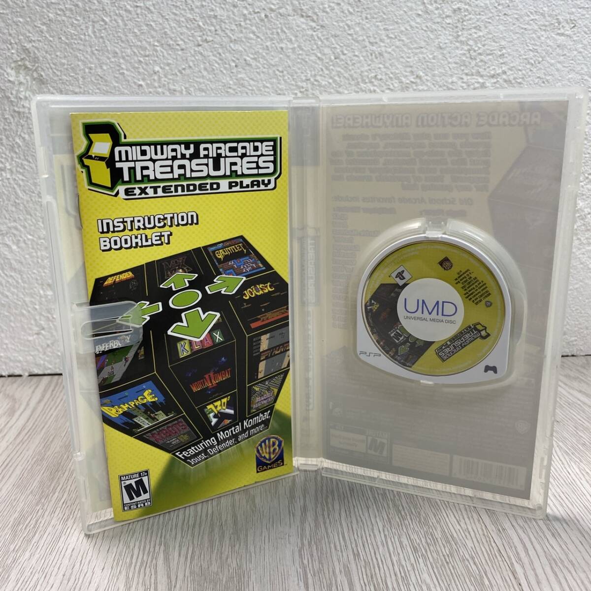 PSP MIDWAY ARCADE TREASURES EXTENDED PLAY ソフト ゲーム PlayStation Portable ...