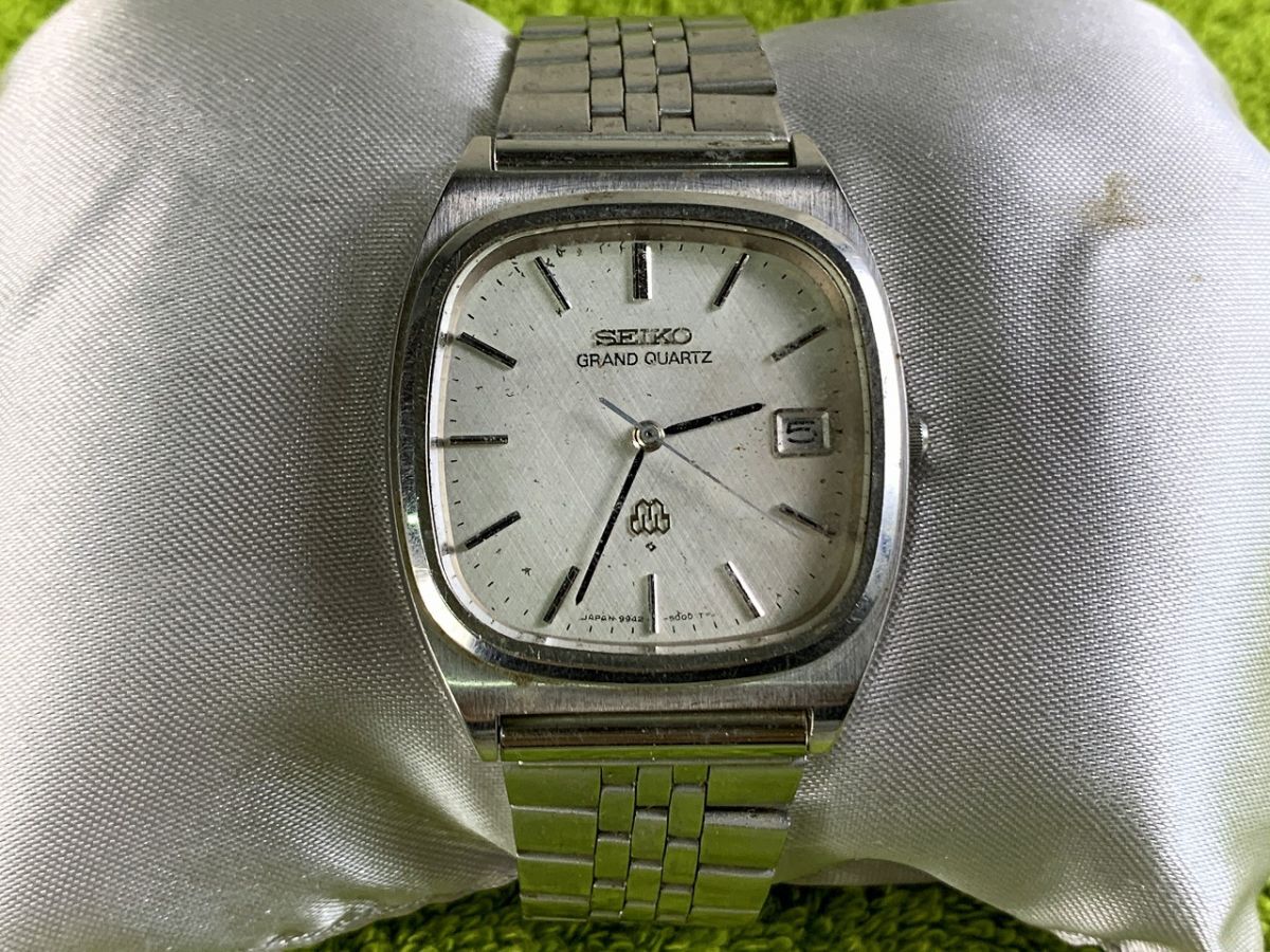 JI125 セイコー 腕時計 SEIKO GRAND QUARTZ メンズ用 動作未確認 ブランド腕時計 メンズ腕時計 時計 T ...