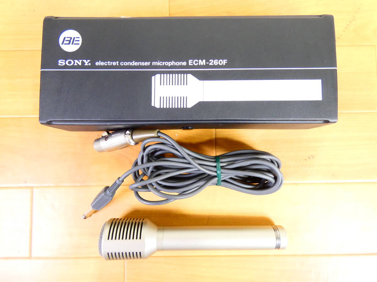 S) SONY ソニー ECM-260F コンデンサーマイク 音響機器 オーディオ @60 (7) /【Buyee】 Buyee ...