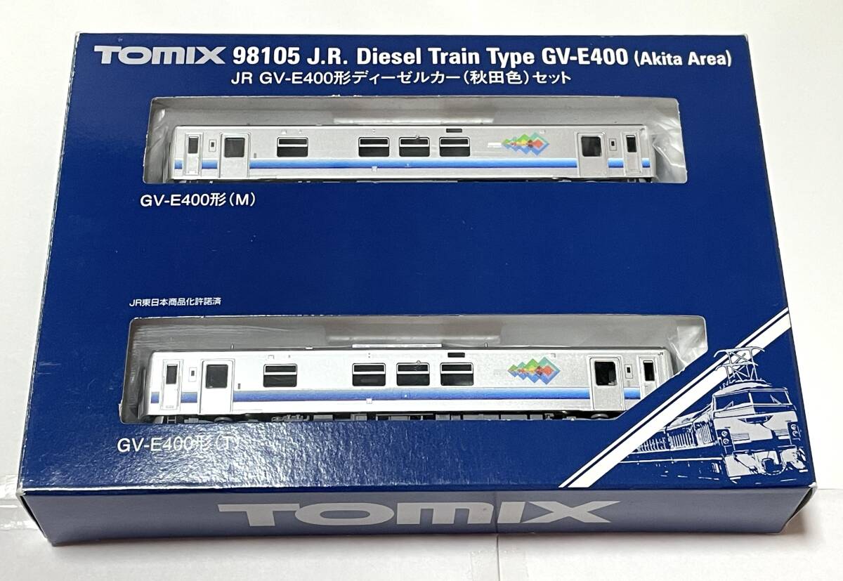 TOMIX ★品番98105 JR GV-E400形ディーゼルカー（秋田色）セット /【Buyee】 Buyee - Japanese Proxy Service | Buy from Japan!