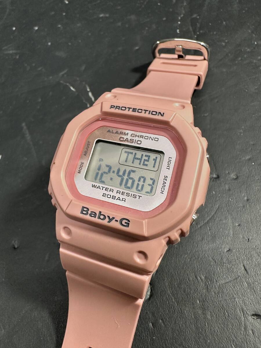 ★コレクター必見！！ 当時物 現状品 CASIO BABY-G PROTECTION BGDー560F カシオ ベイビージー レディース 腕 ...