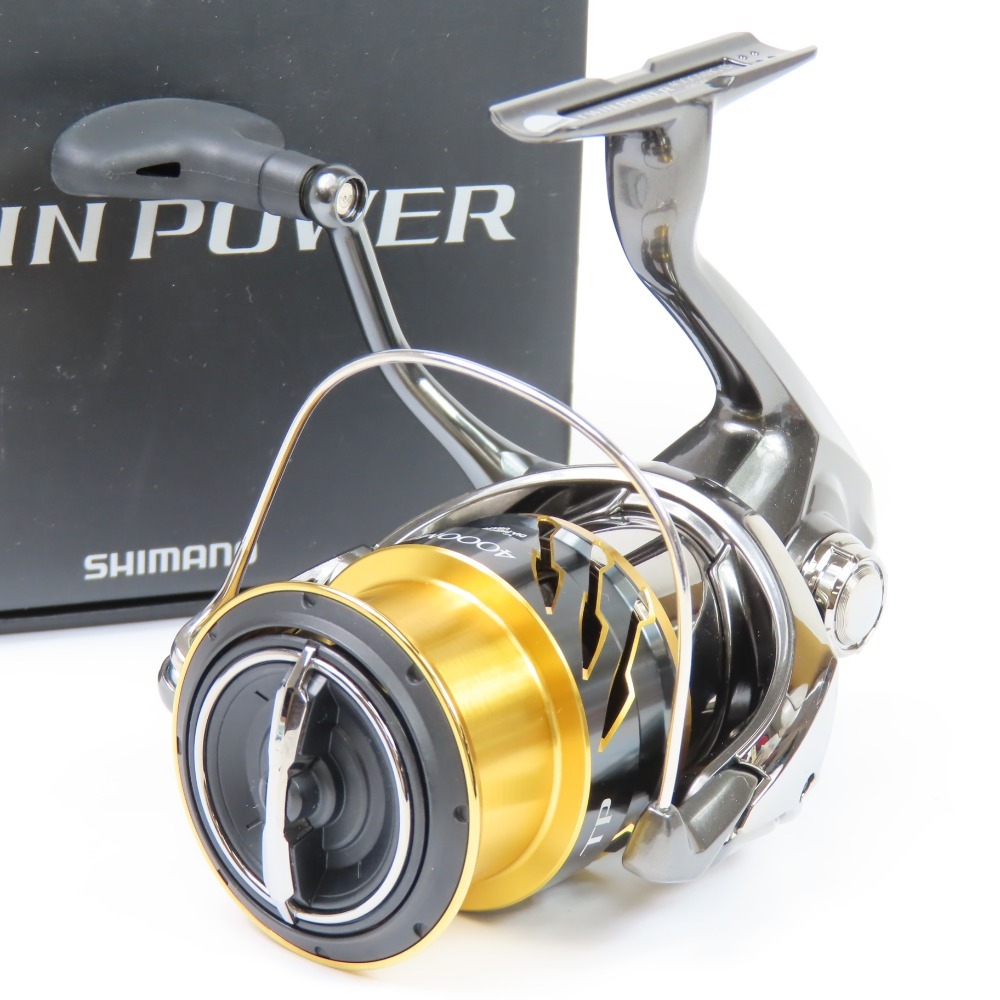 201215★1円スタート SHIMANO シマノ 未使用 展示品 20 ツインパワー 4000MHG TWIN POWER スピニング リール フィッシング 釣り 釣具 04146 ...