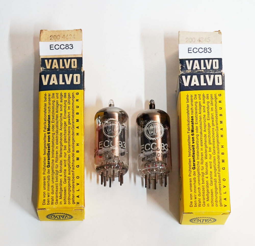真空管 ドイツ バルボ Valvo ECC83 (12AX7) 二本組 中古 チェック済 /【Buyee】 Buyee - Japanese ...
