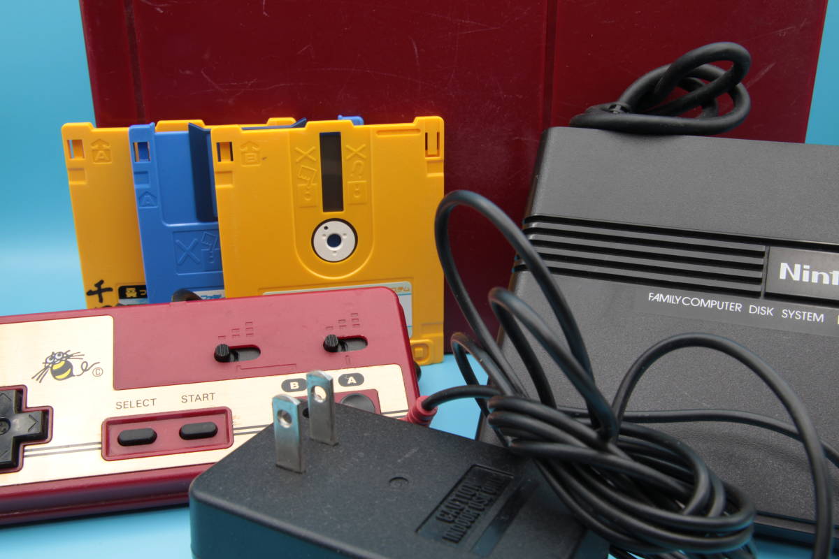 FC ディスクシステム コントローラー サッカー ゴルフ パルテナの鏡 Nintendo FC Disk System Controller ...