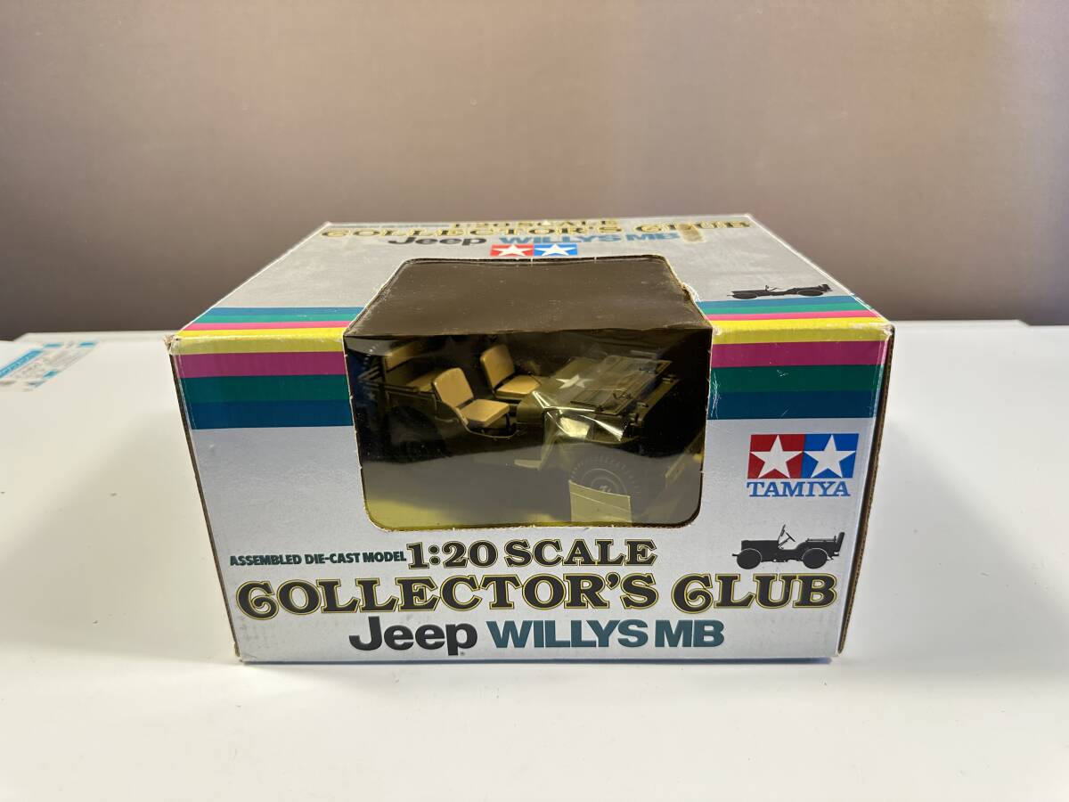 タミヤ 1/20 JEEP WILLYS ジープ ウィリス MB スラットグリル クラシックジープ コレクターズクラブ 箱付き /【Buyee ...