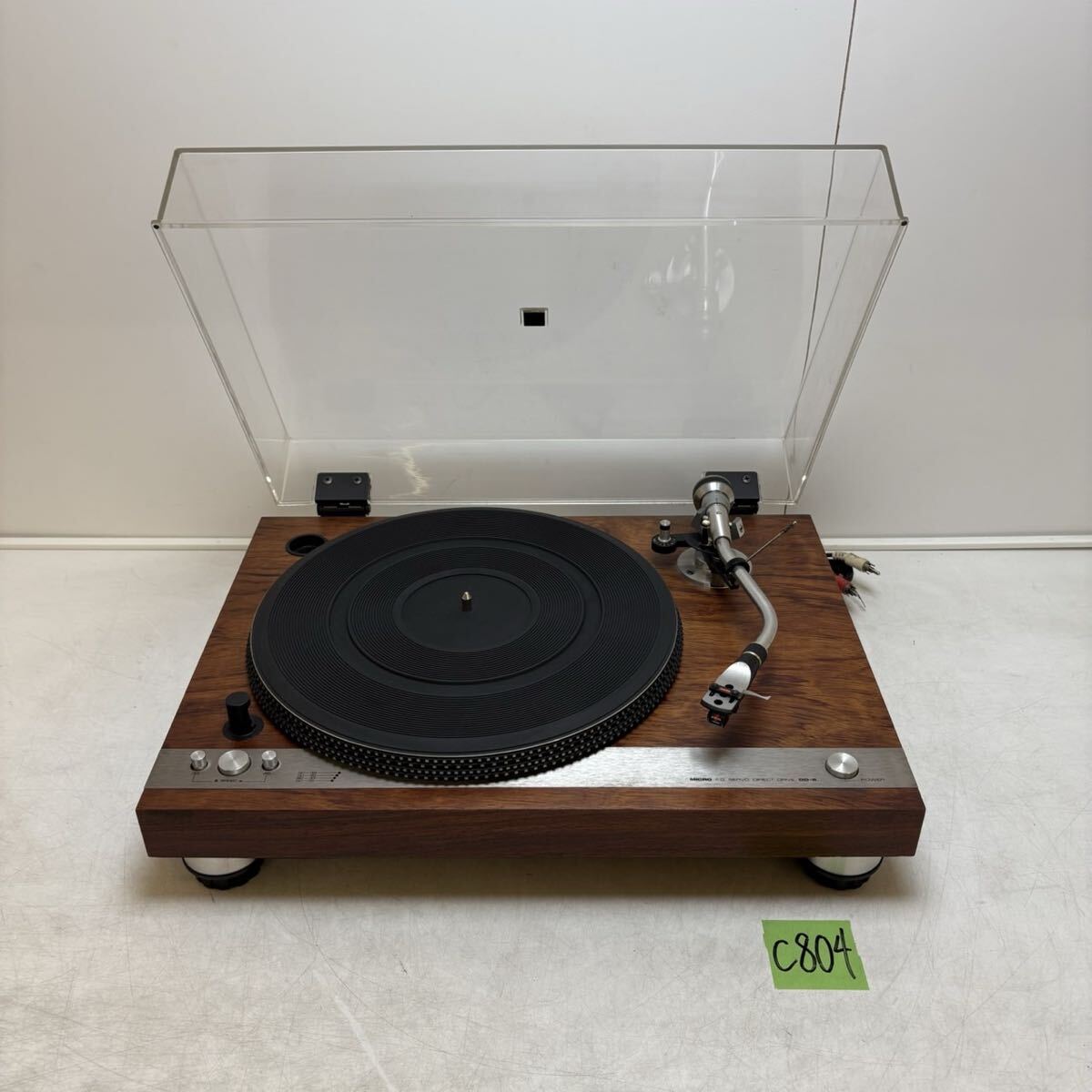★C804 MICRO DD-5 レコードプレーヤー レコードプレイヤー ダイレクトドライブディスクプレーヤー SAIT AMAMICRO ...