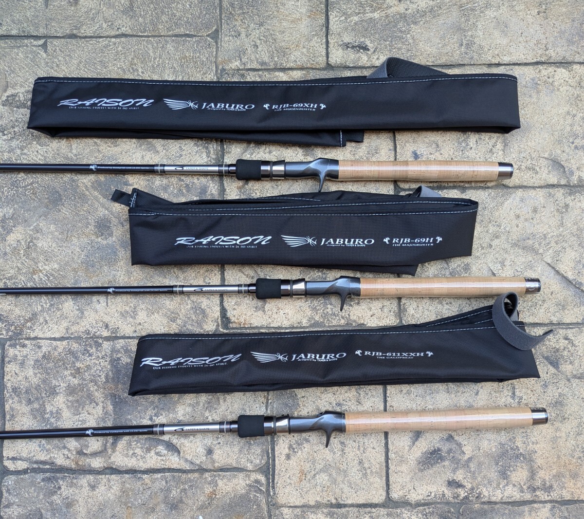 3本セット TEPER&SEAPE RAISON JABURO テーパー&シェイプ レゾンジャブロー 新品 RJB-611XH RJB ...