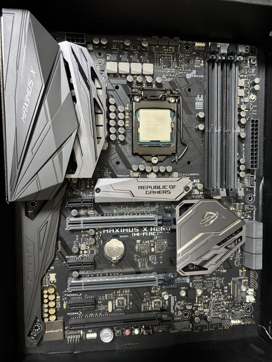 Intel CPU 第9世代 Core i9-9900K + ASUS MAXIMUS_X_HERO_WI-FI_ACセット /【Buyee ...