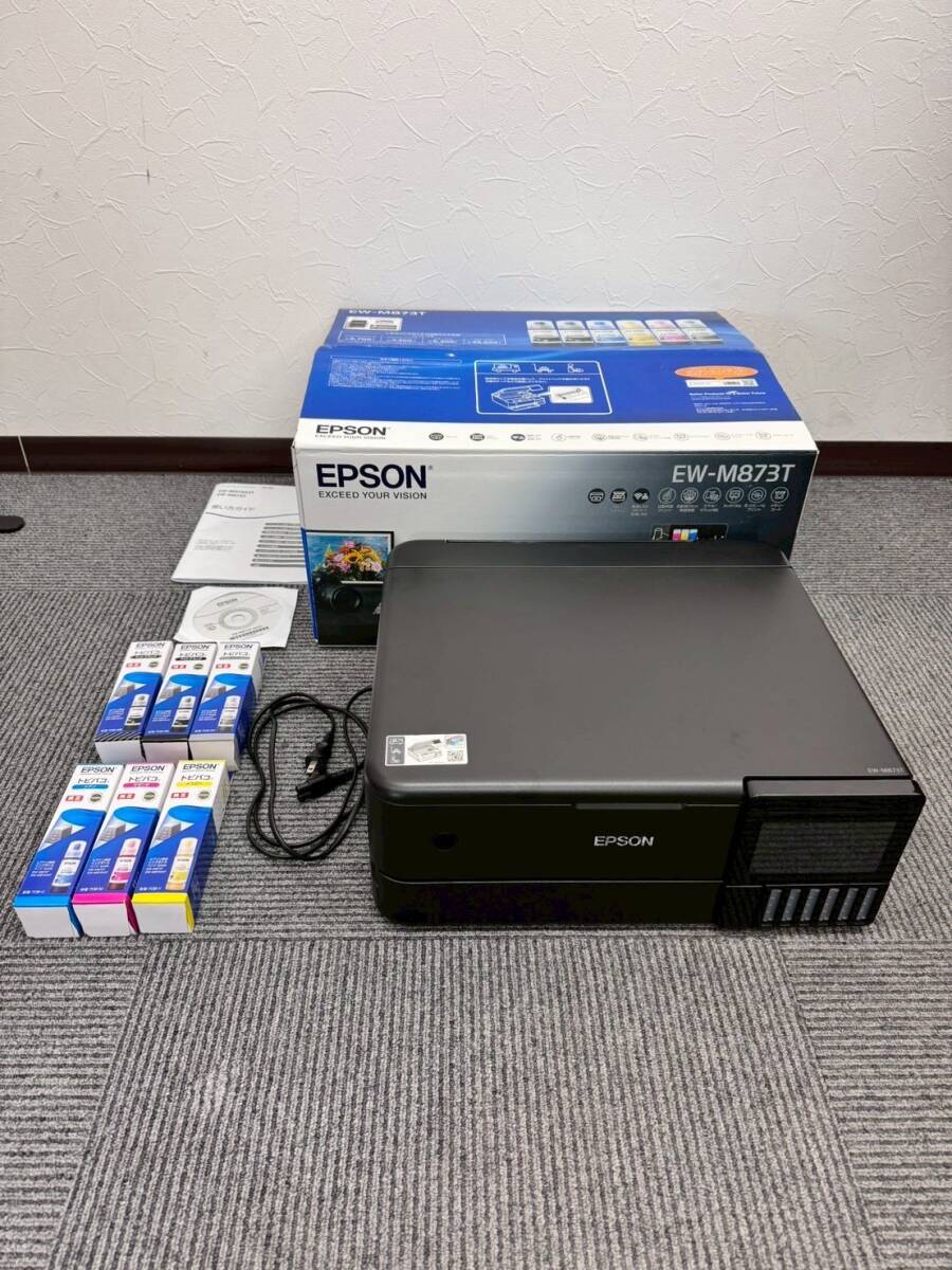 滋H2157*20 EPSON エプソン EW-M873T インクジェットプリンター 複合機 未使用トナートビバコ付 /【Buyee ...