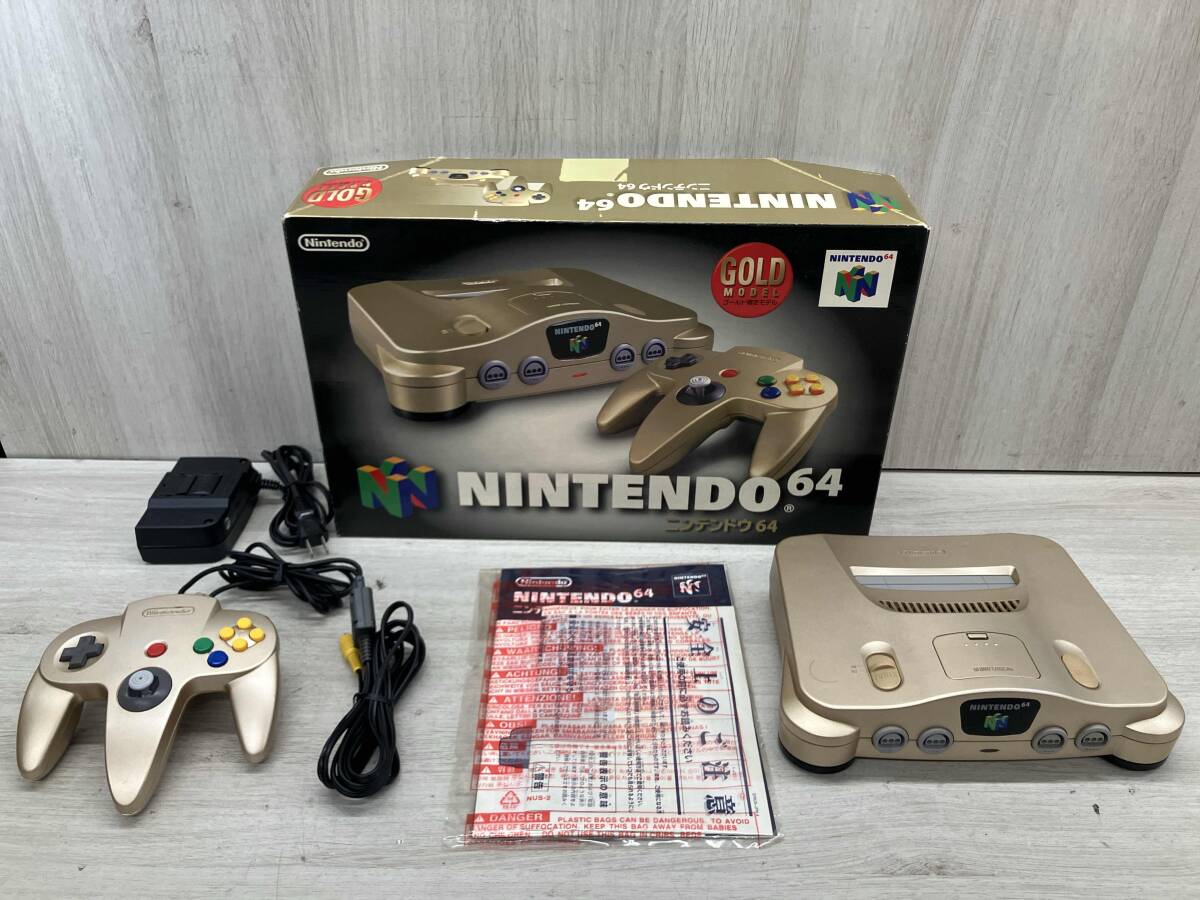 ジャンク Nintendo NINTEDO 64 GOLD MODEL ゴールド限定モデル TU02 /【Buyee】 Buyee ...