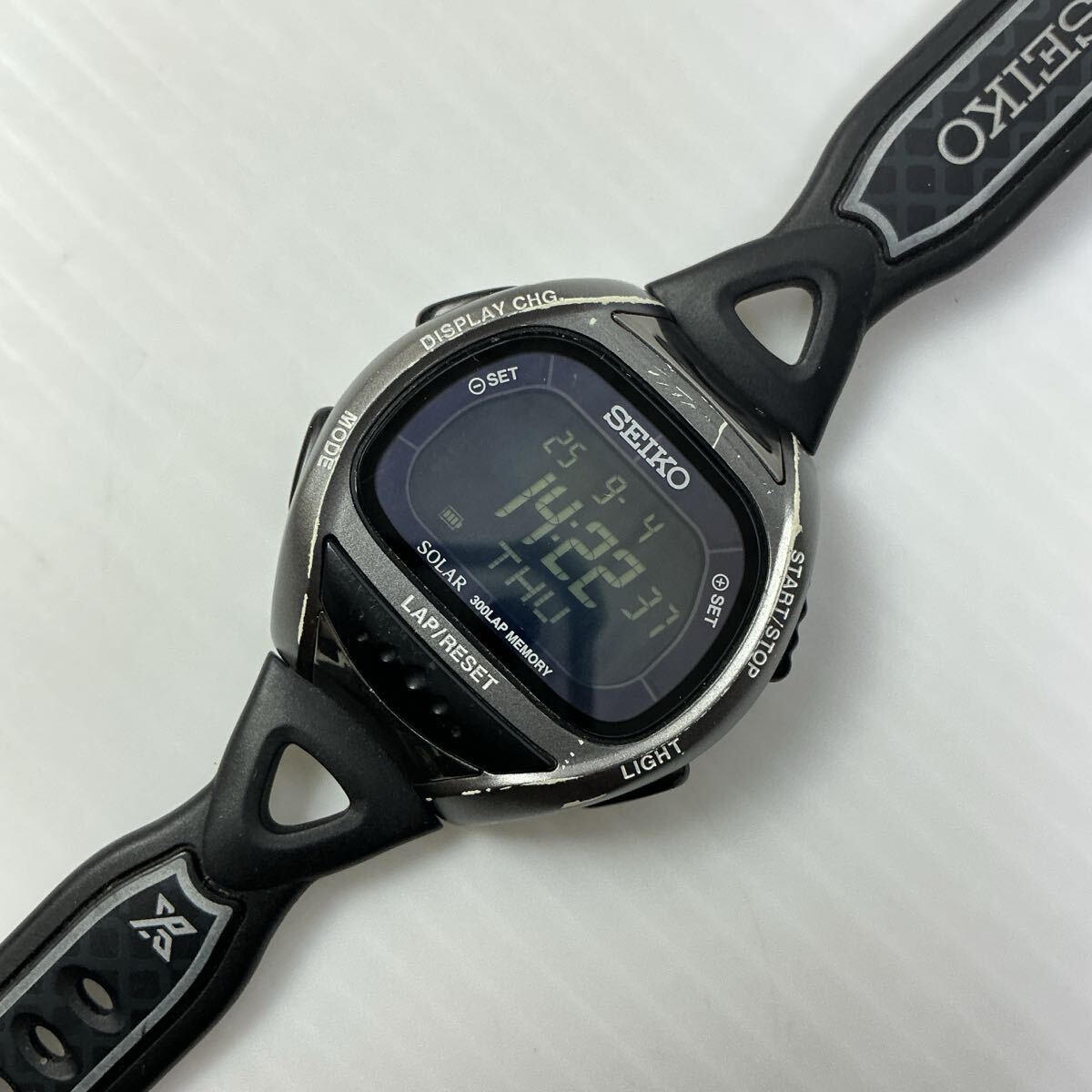 SEIKO PROSPEX SUPER RUNNERS S680-00A0 プロスペックス スーパーランナーズ S デジタル 液晶 ソーラー ...