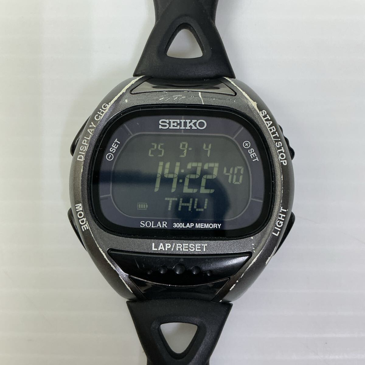 SEIKO PROSPEX SUPER RUNNERS S680-00A0 プロスペックス スーパーランナーズ S デジタル 液晶 ソーラー ...