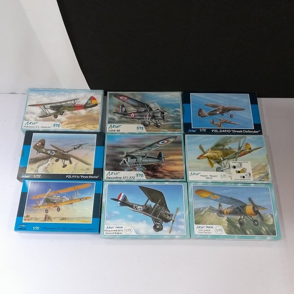 mF844c [未組立] Azur アズール 1/72 スペイン ヒスパノニューポール NiD-52 デヴォアティーヌ 371/372 他 ...