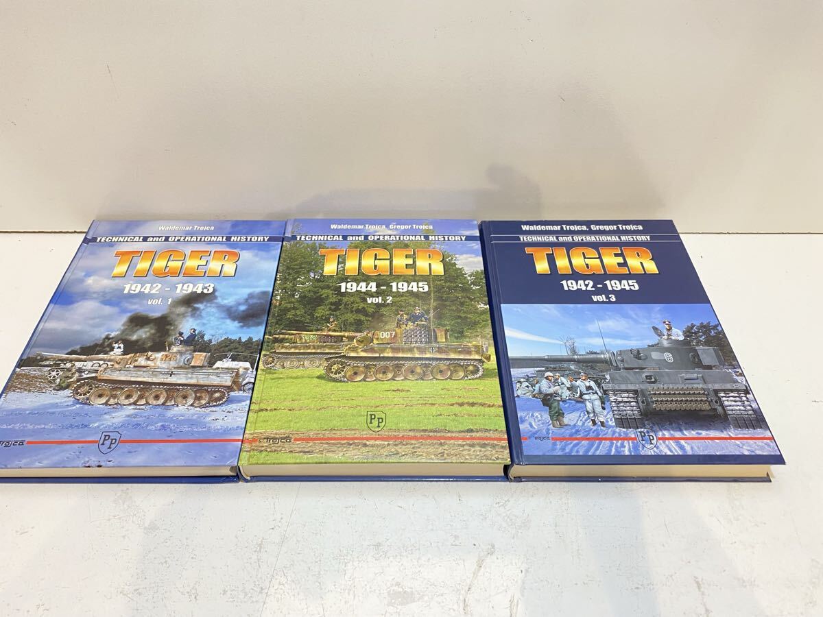 Tiger Technical and Operational History Vol.1~3 3冊セット 1942~1945 ミリタリー ...