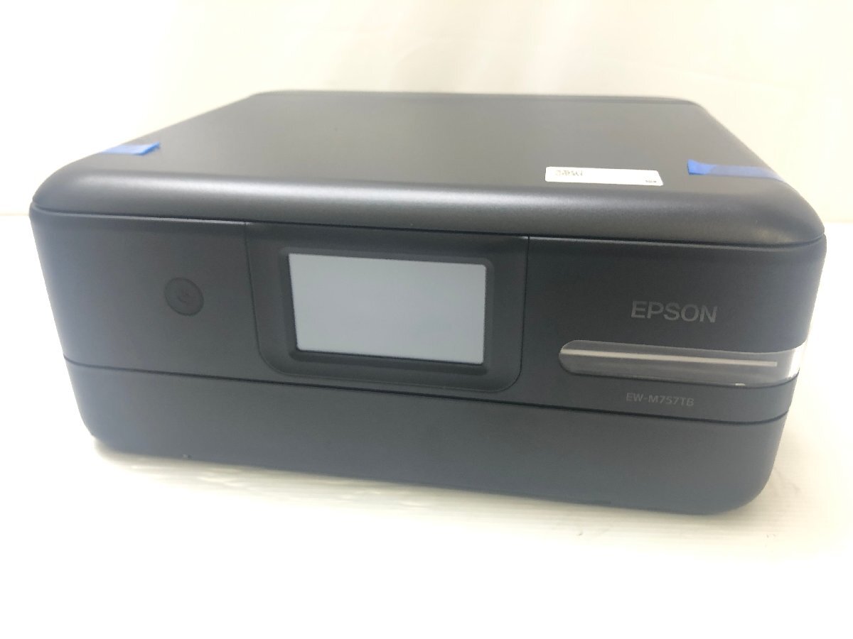 2024年製 未使用 EPSON エプソン インクジェットプリンター 複合機 スマホ対応 スマートスピーカー対応 最大A4 EW-M757TB ...