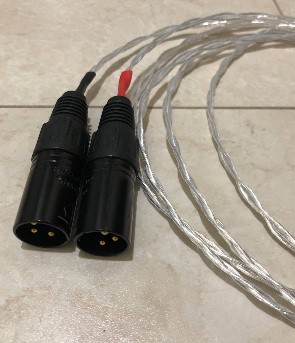 Kimber Kable Spec 6N OCC(99.9999%) 銀メッキ撚線 XLRケーブル 1mペア （2本） /【Buyee ...