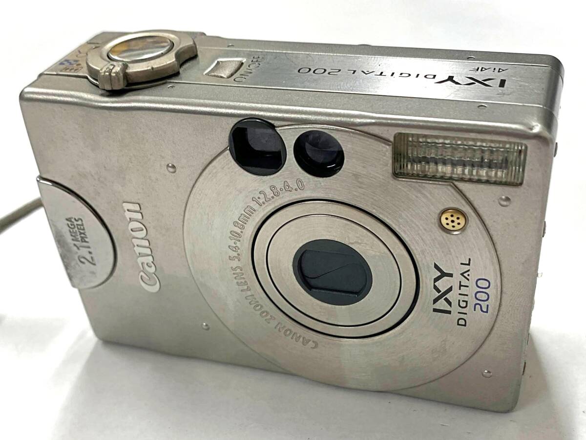 【オークション】 Canon IXY DIGITAL 200 PC1012 コンパクトデジタルカメラ コンパクトフラッシュメモリーカード対応 ...